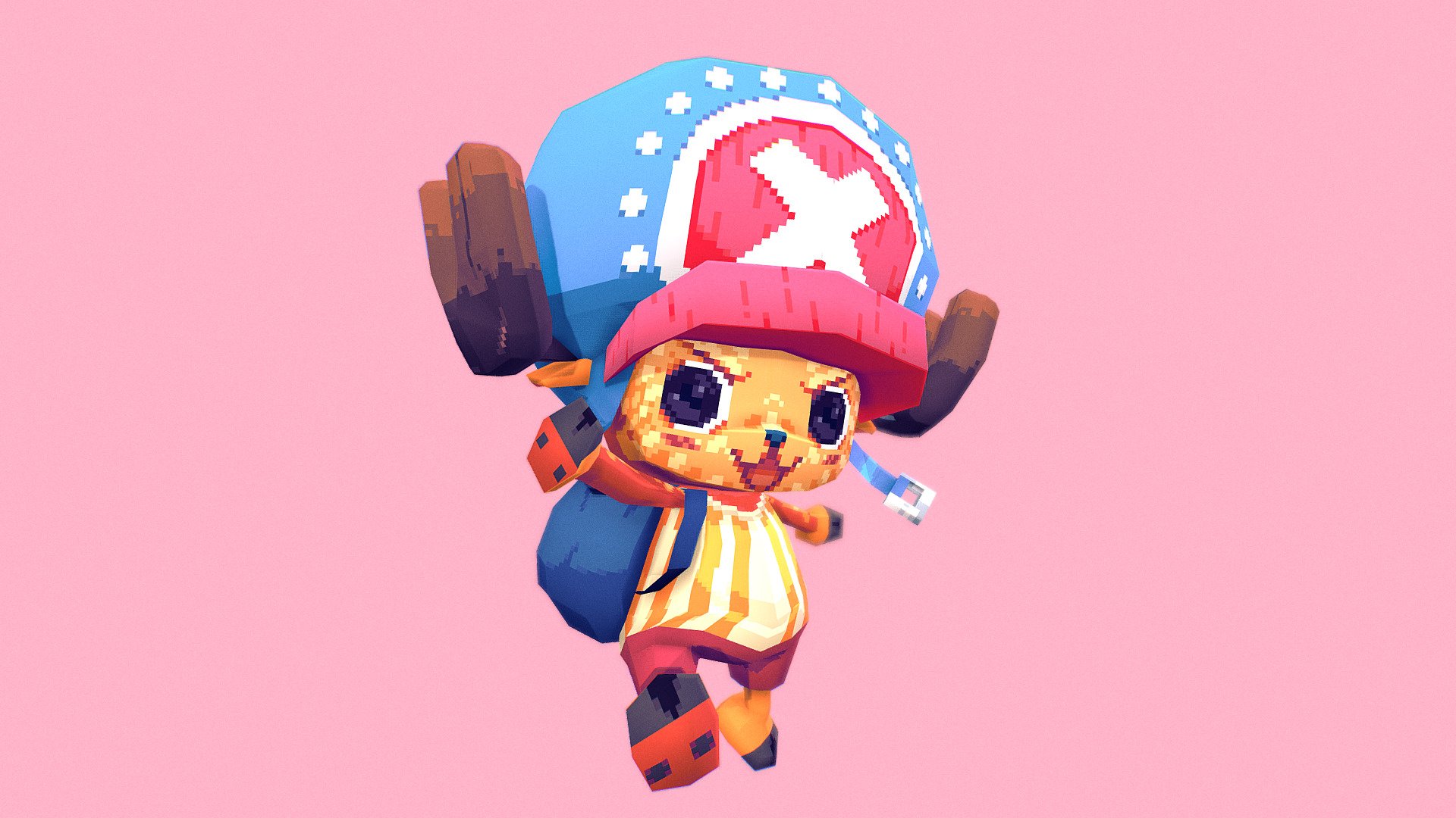 Tony Tony Chopper - One Piece fan art - 3D model by taj_tajima [d081344 ...
