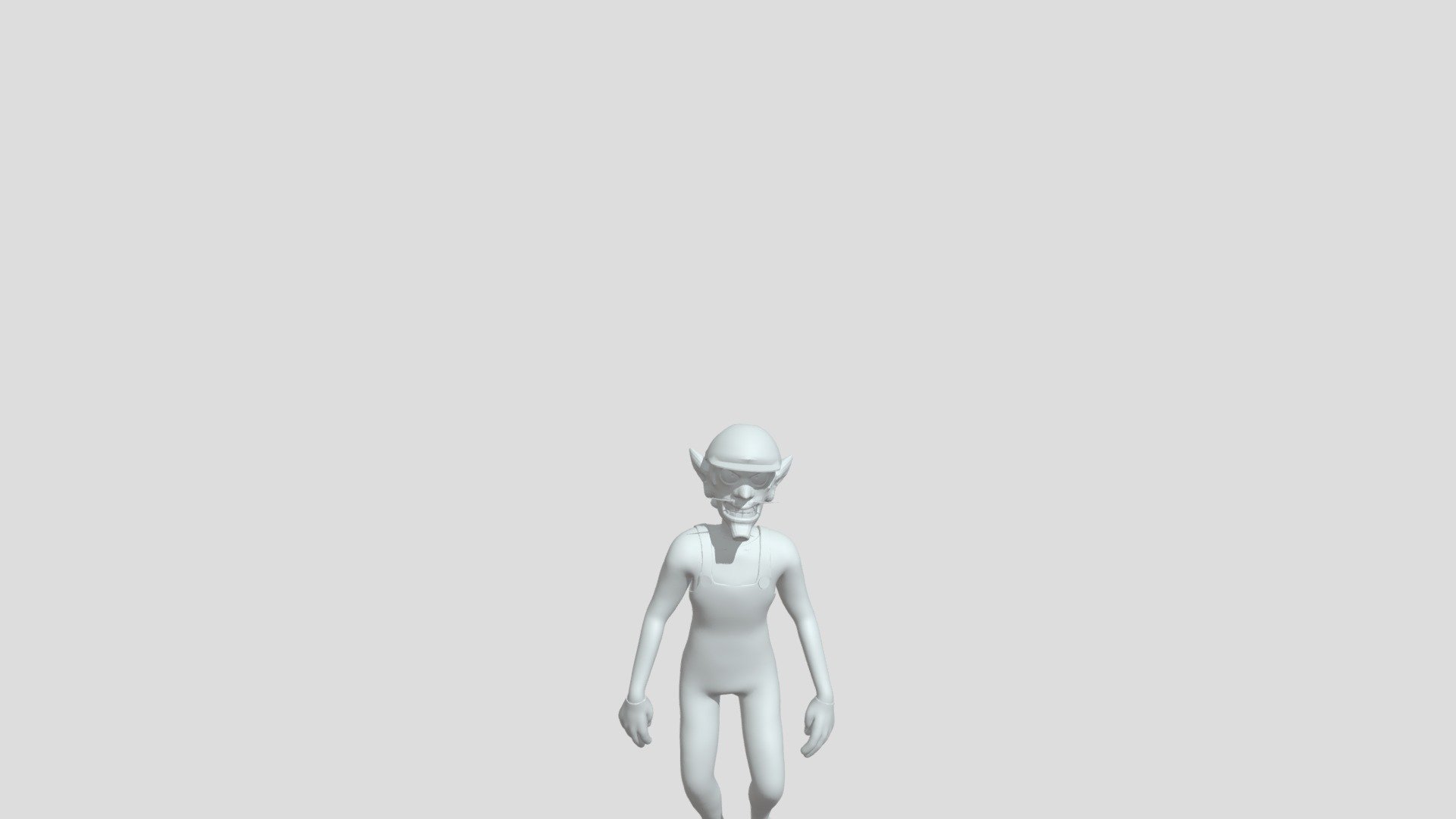 Waluigi Model Walking - 3D model by MariahG04 [d0825a5] - Sketchfab