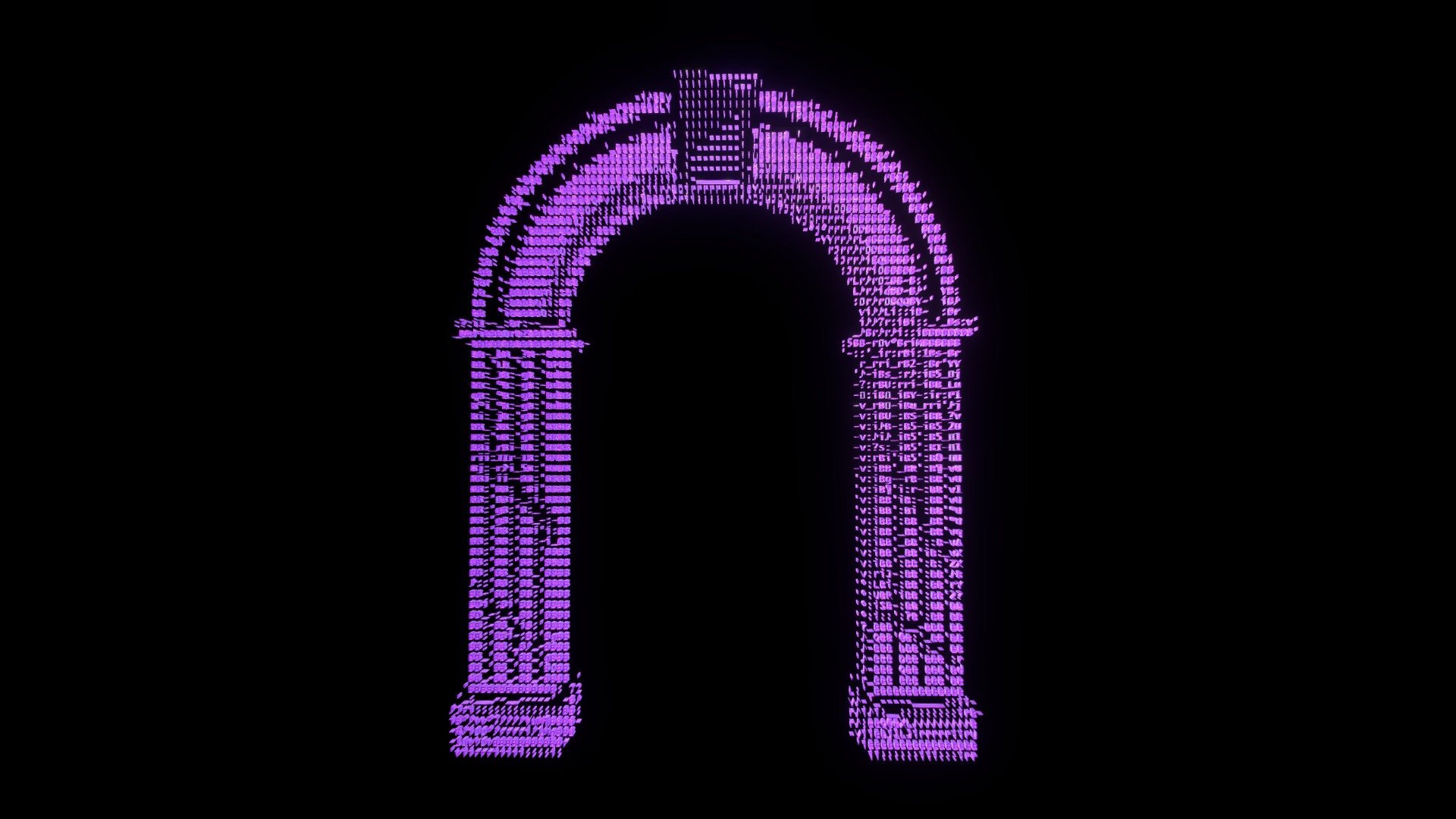 UXR ASCII GATE 02 - Buy Royalty Free 3D model by 𝔼ℕ𝔼𝔸 𝕃𝔼 𝔽𝕆ℕ𝕊 ...