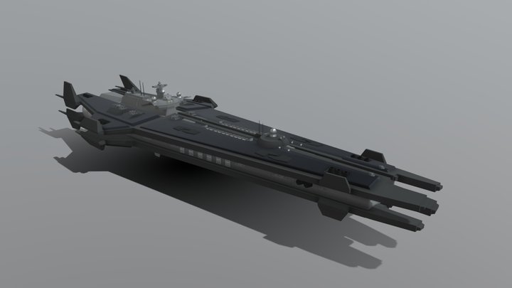 Warship 3D models - Sketchfab