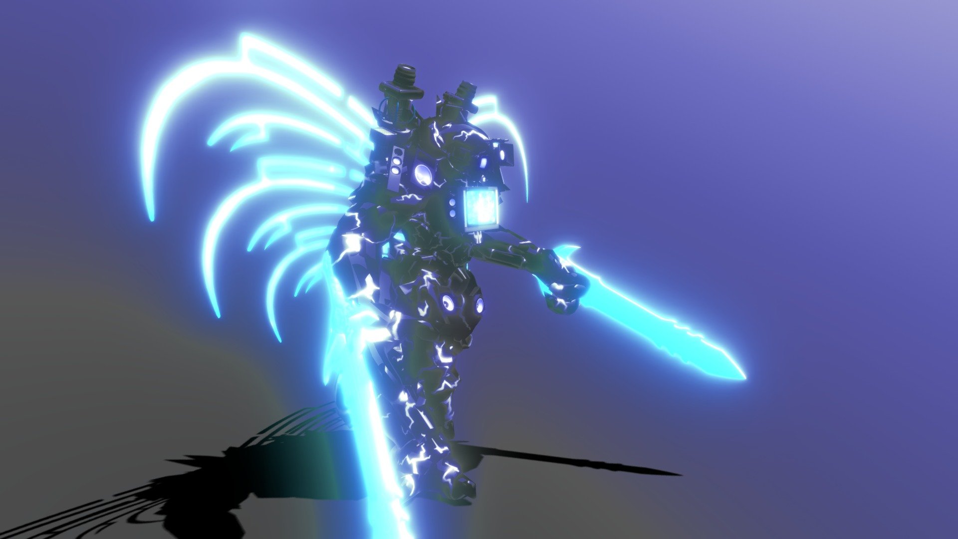 Super-Sonic Tri-Titan - Download Free 3D model by Cyan (@Cyanmaster_8 ...