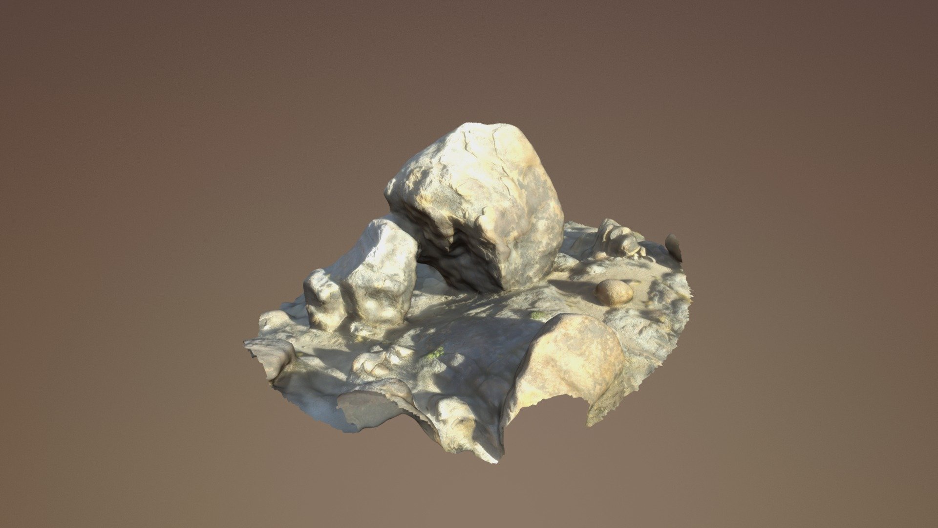 rock_model_GIS - 3D model by rebbouma [d089769] - Sketchfab