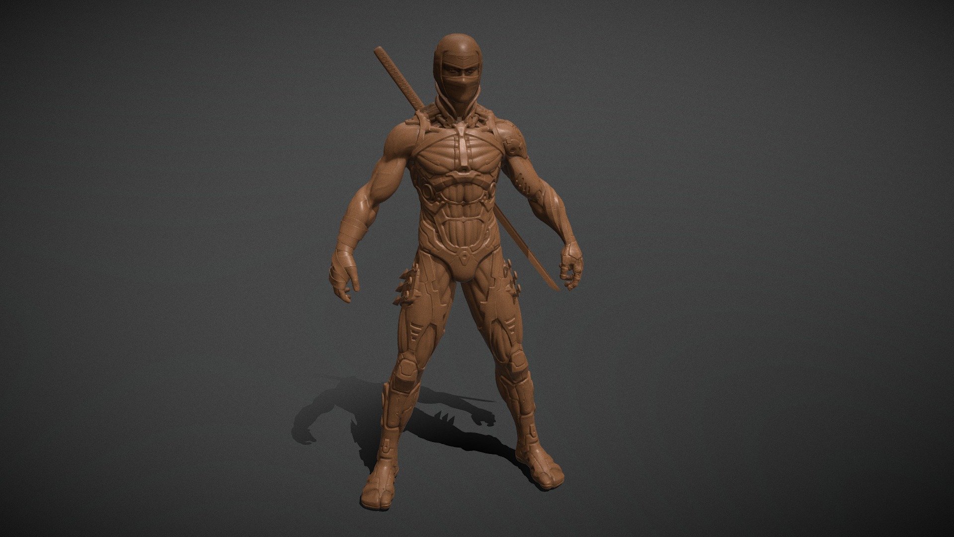 Ryu Hayabusa - Ninja Gaiden | 3D Sculpt - 3D model by Elemental Game ...