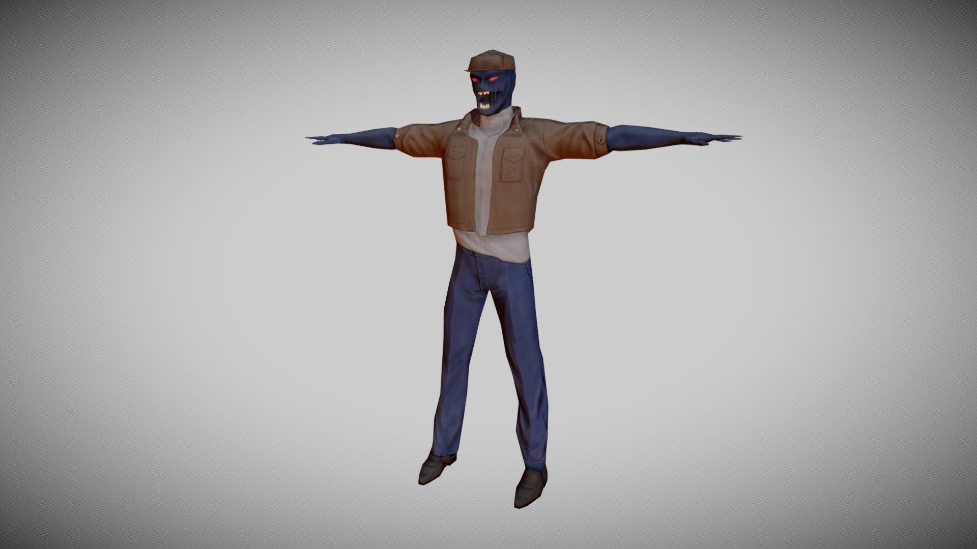 Character for mobile game - 3D model by ManuilSRS [d08bb65] - Sketchfab