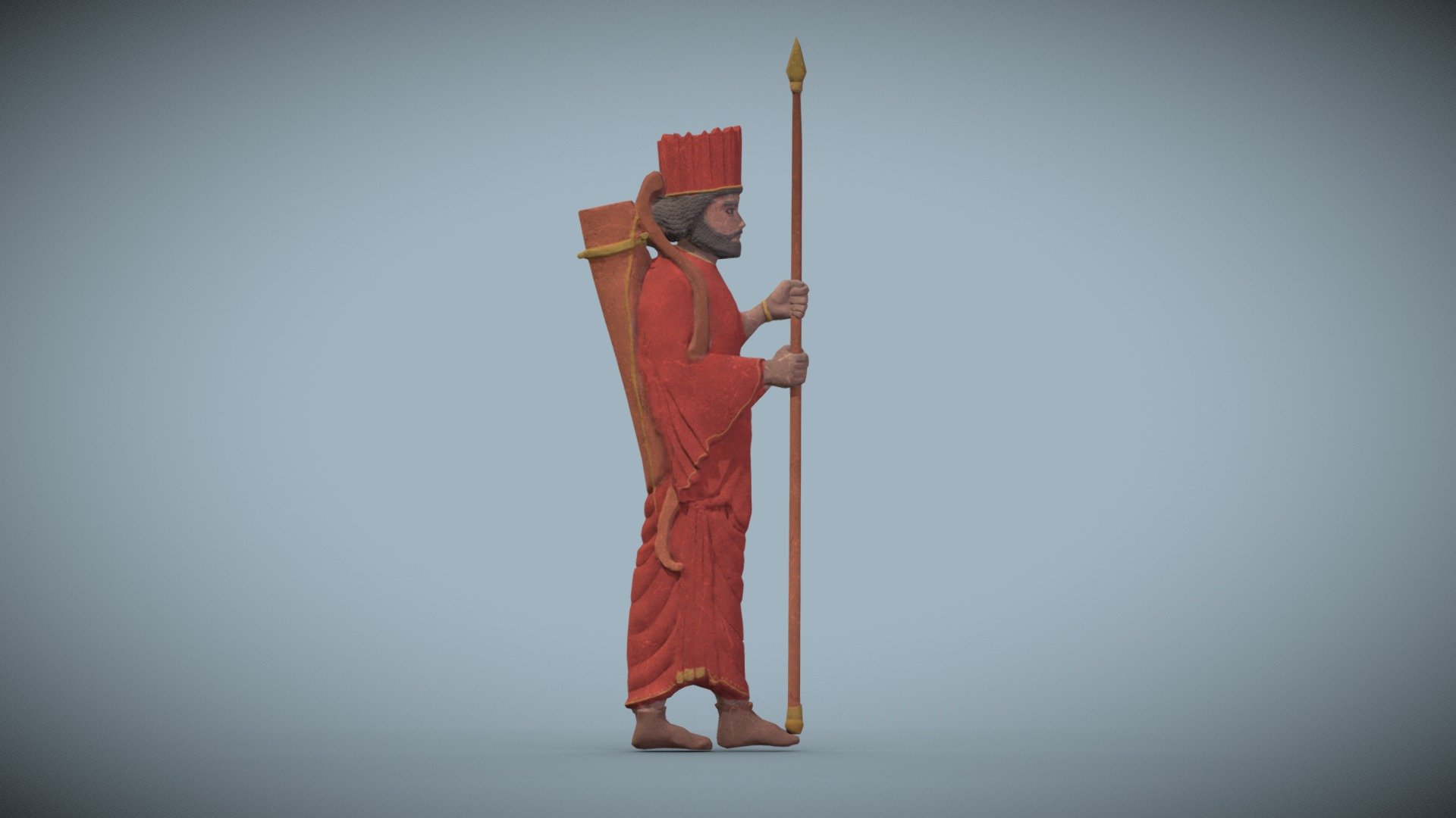 Persian Empire Immortals - Persepolis Carvings - Download Free 3D model ...