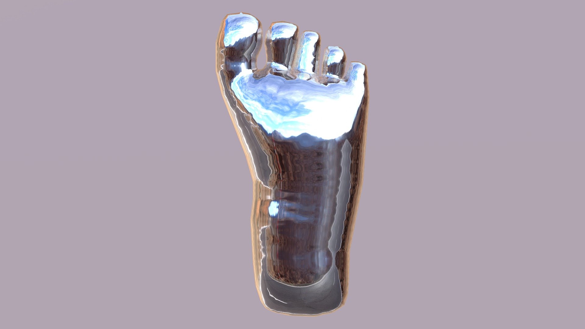 3d version of the foot - Download Free 3D model by gavinchan180 ...