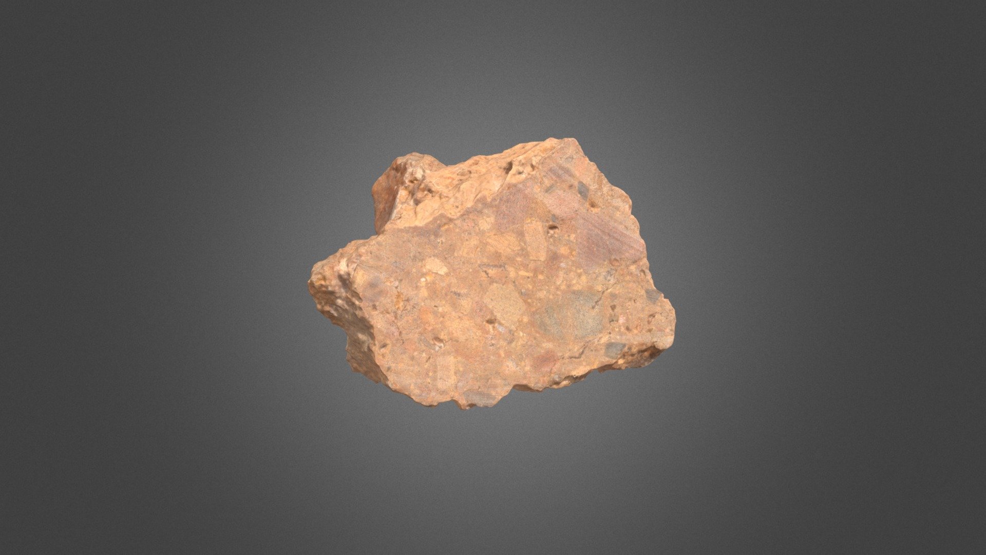 Rochechouart lithic breccia - 3D model by Delft Meteorite Lab ...