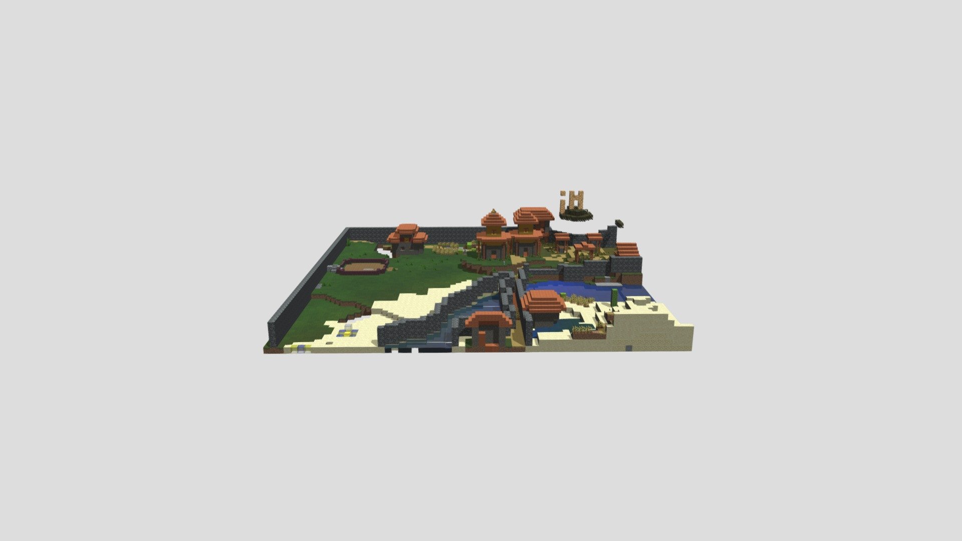 D Town CCC6SS - Download Free 3D model by tv44322 [d08fb6f] - Sketchfab