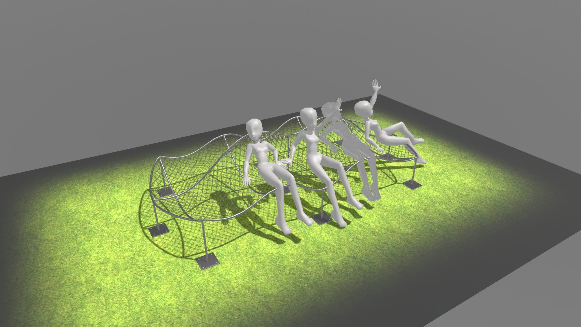 Structure Tubulaire - 3D model by dns-event [d08ffa2] - Sketchfab