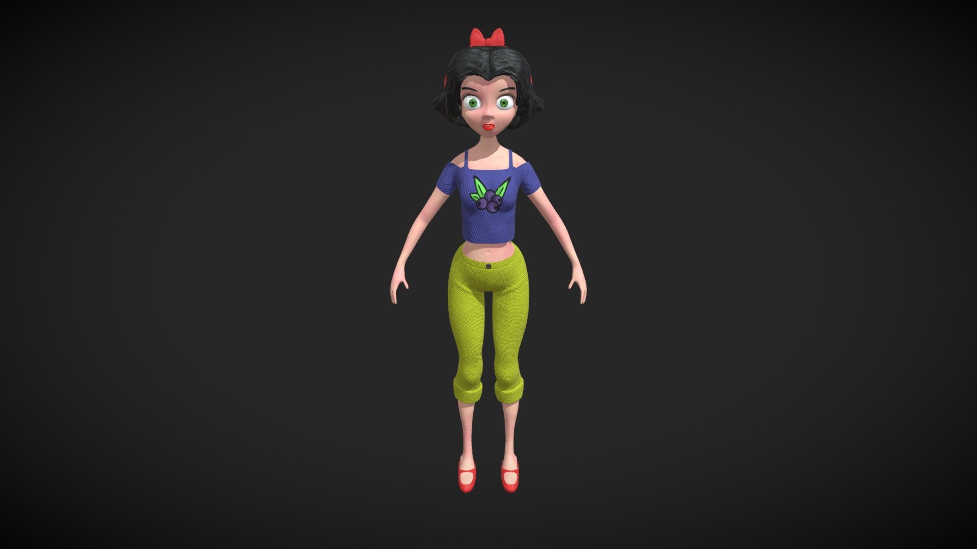 cute girl model - Download Free 3D model by Rohit Rajput (@Rohit ...