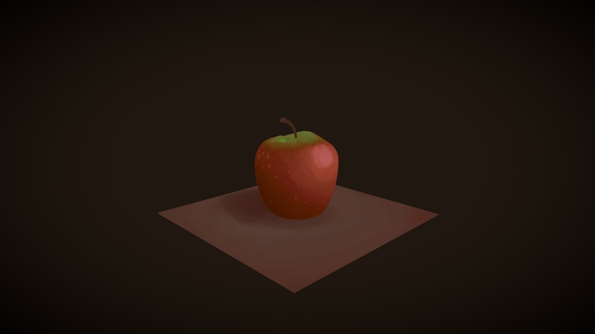 Apple - 3D model by QuantumSolstice [d091bb7] - Sketchfab