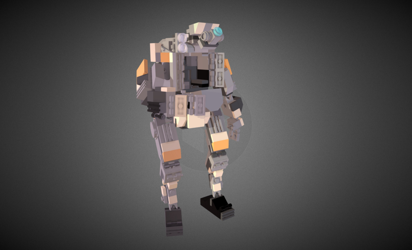 Lego Titan BT-7472 - 3D model by JL Models (@JLModels) [d09376c ...