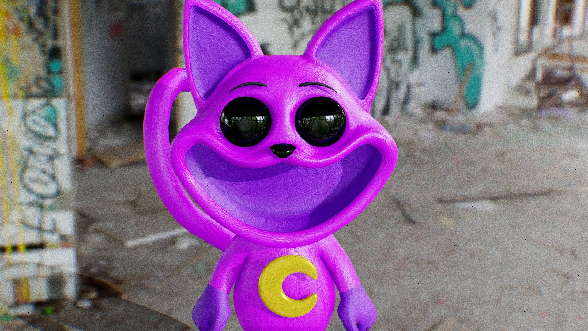 Catnap Poppy Playtime 3 - 3D model by XRX (@xerxes6696) [d0943e8 ...