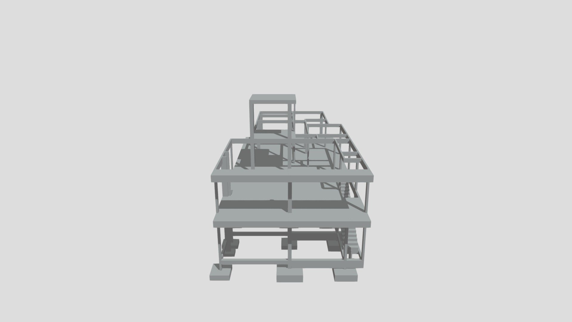 JEGUINHO - ESTRUTURA 3D - 3D model by rafajanson [d094585] - Sketchfab