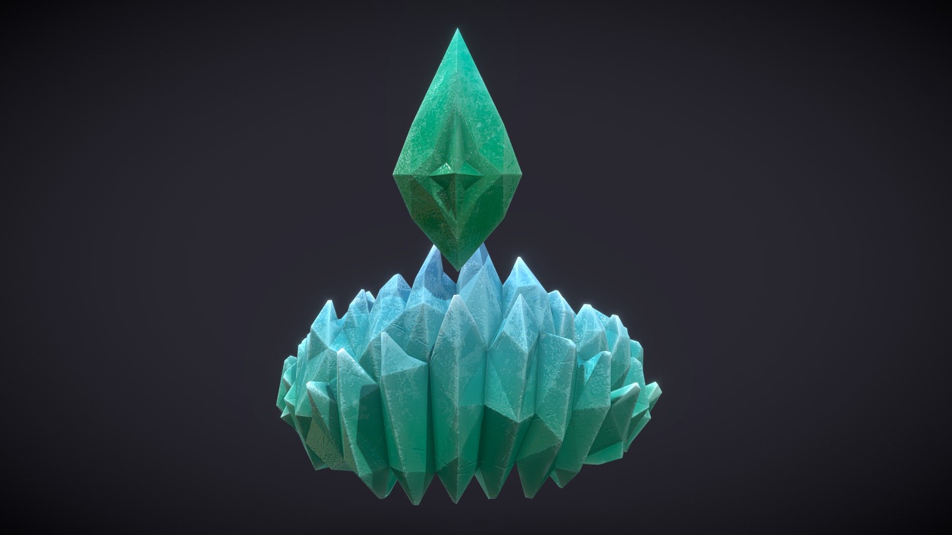 Ice Crown - 3D model by brookels [d0950f5] - Sketchfab