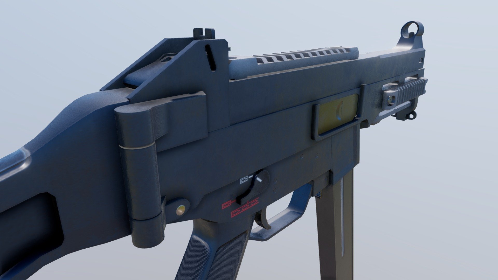 UMP-45 - 3D model by Hardly [d095cad] - Sketchfab