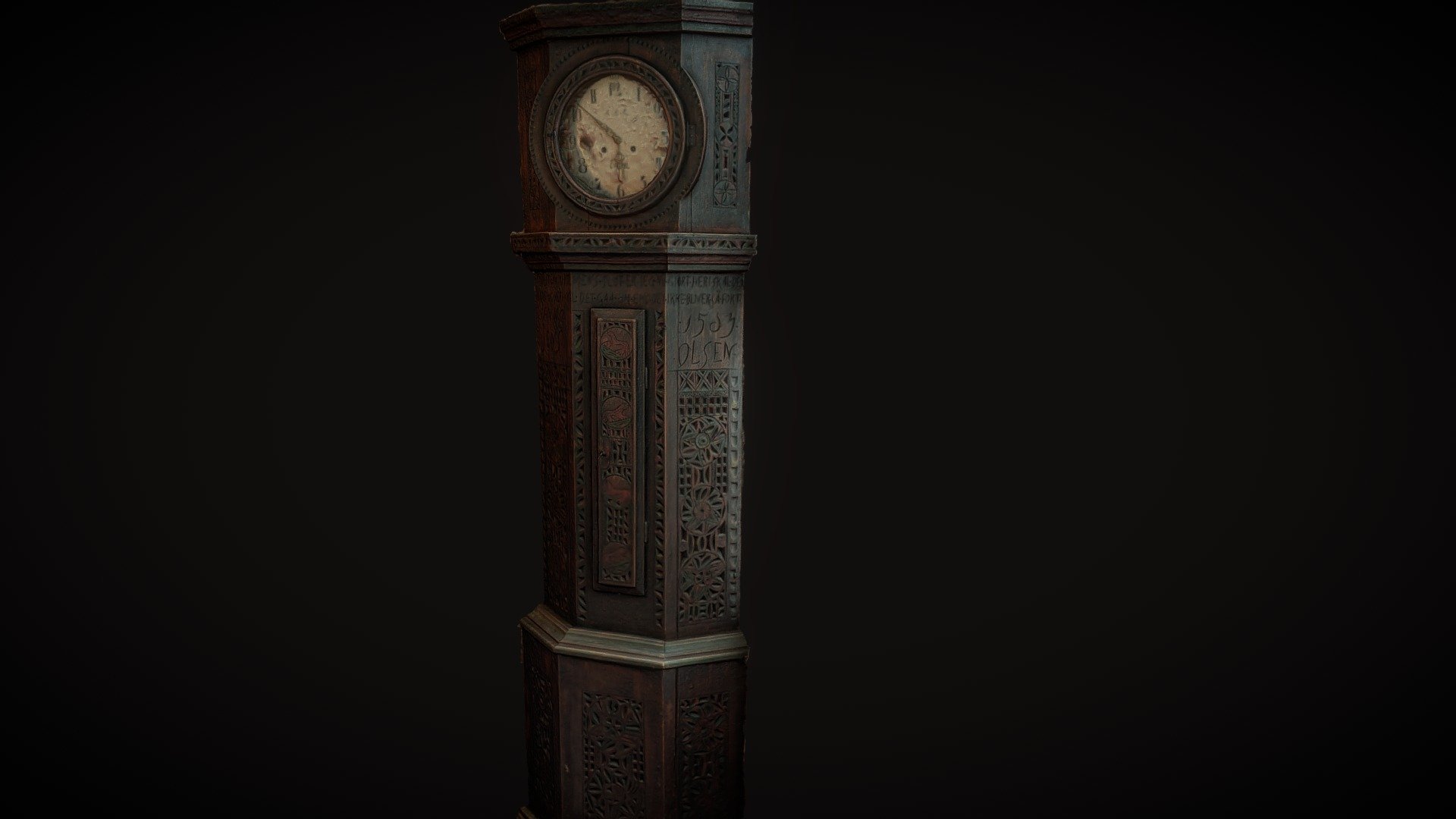 Ur / Clock - Download Free 3D model by Thomas Kjær (@thomaskjaer ...