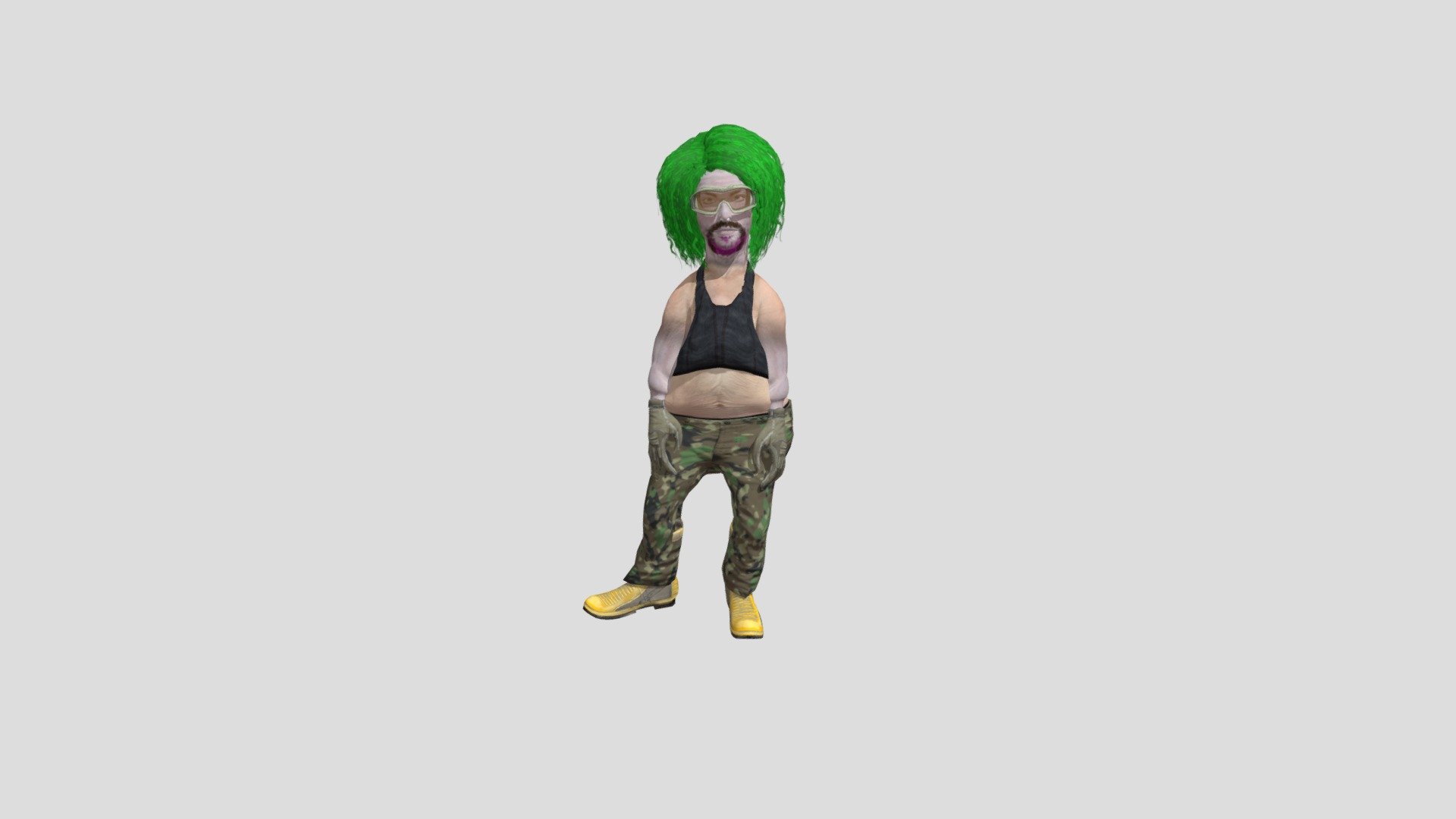 Shuffling - Download Free 3D model by Maxime_Fraval [d095ce3] - Sketchfab