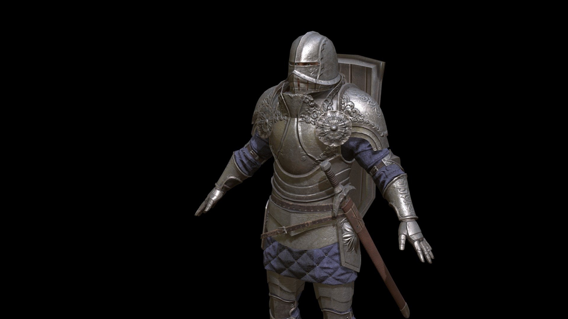 NPC Knight1 - Buy Royalty Free 3D model by dremorn [d097fec ...