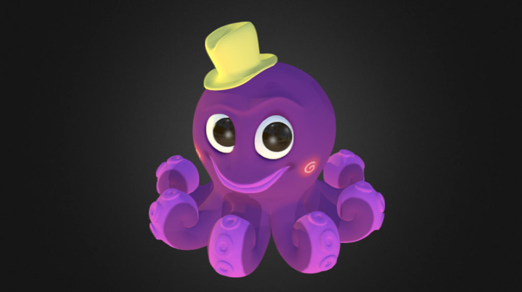 Octopus - 3D model by atac [d0987b7] - Sketchfab
