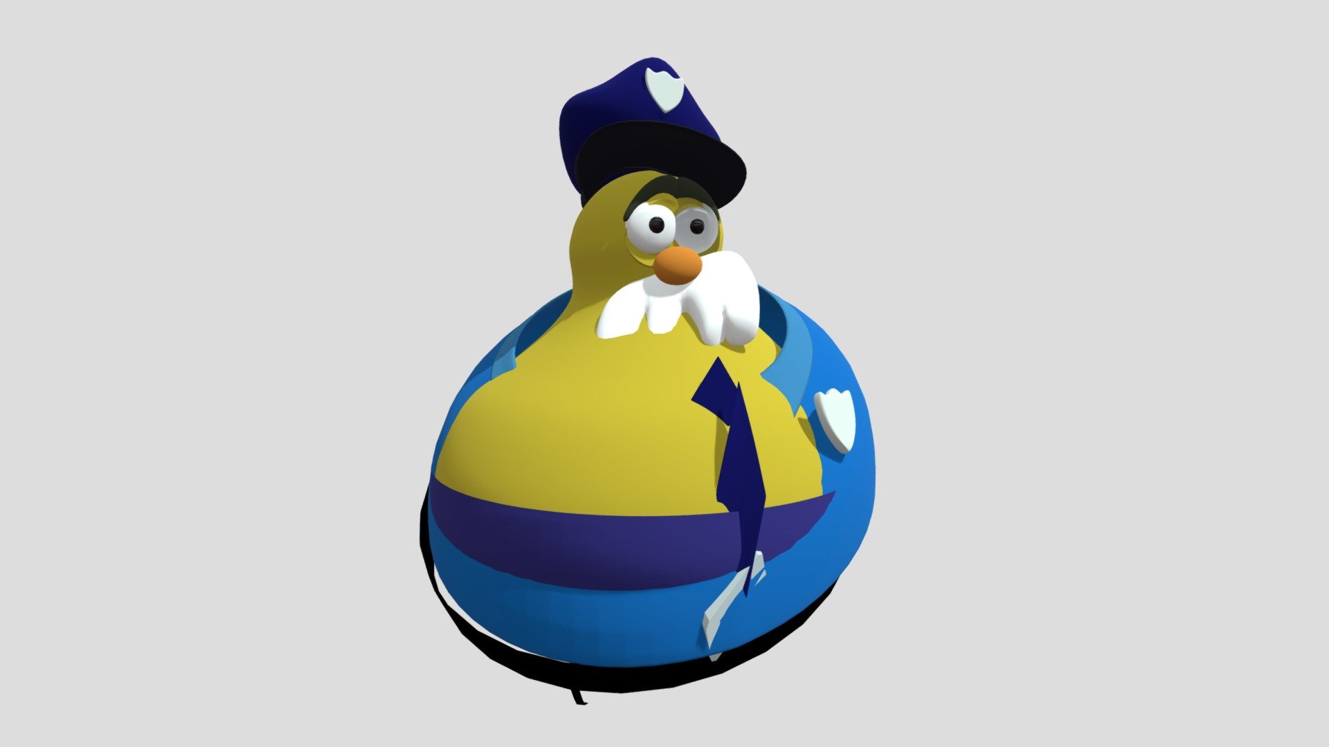 Officer Olaf - Download Free 3D model by 321Blender [d09906d] - Sketchfab