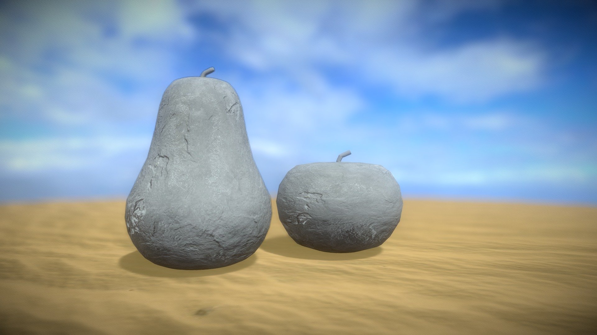 Fruit - 3D model by Magdalena.Polomska [d09906f] - Sketchfab