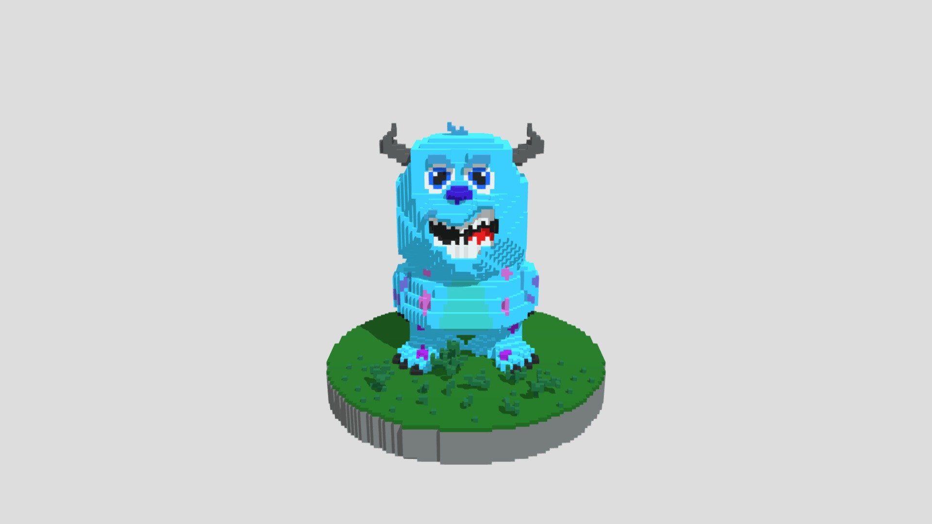 James P.Sullivan - Download Free 3D model by a9060 [d099325] - Sketchfab
