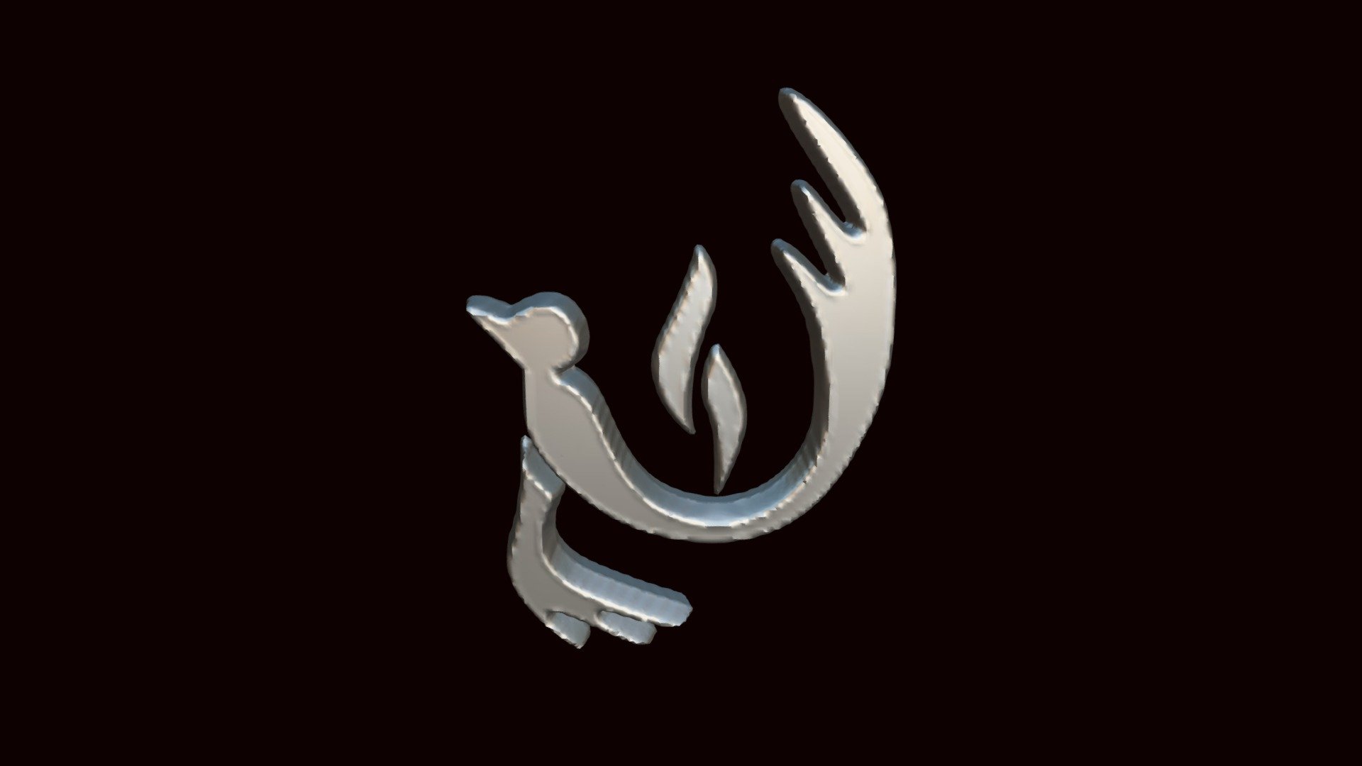 Loudon Freedom Center Logo (VCU_3D_7466) - 3D model by Virtual Curation ...