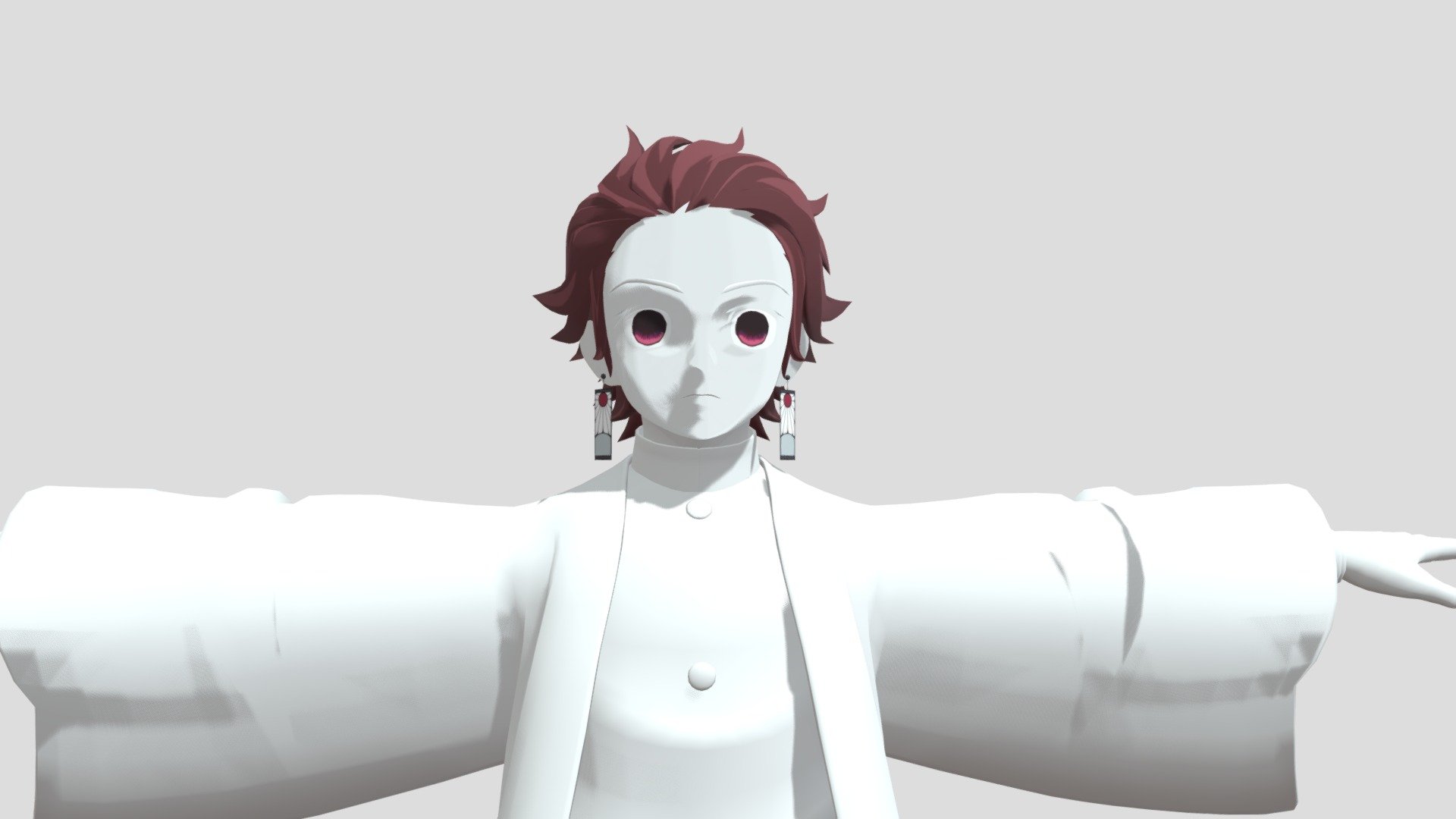 (work in progress) tanjiro kamado - Download Free 3D model by ...