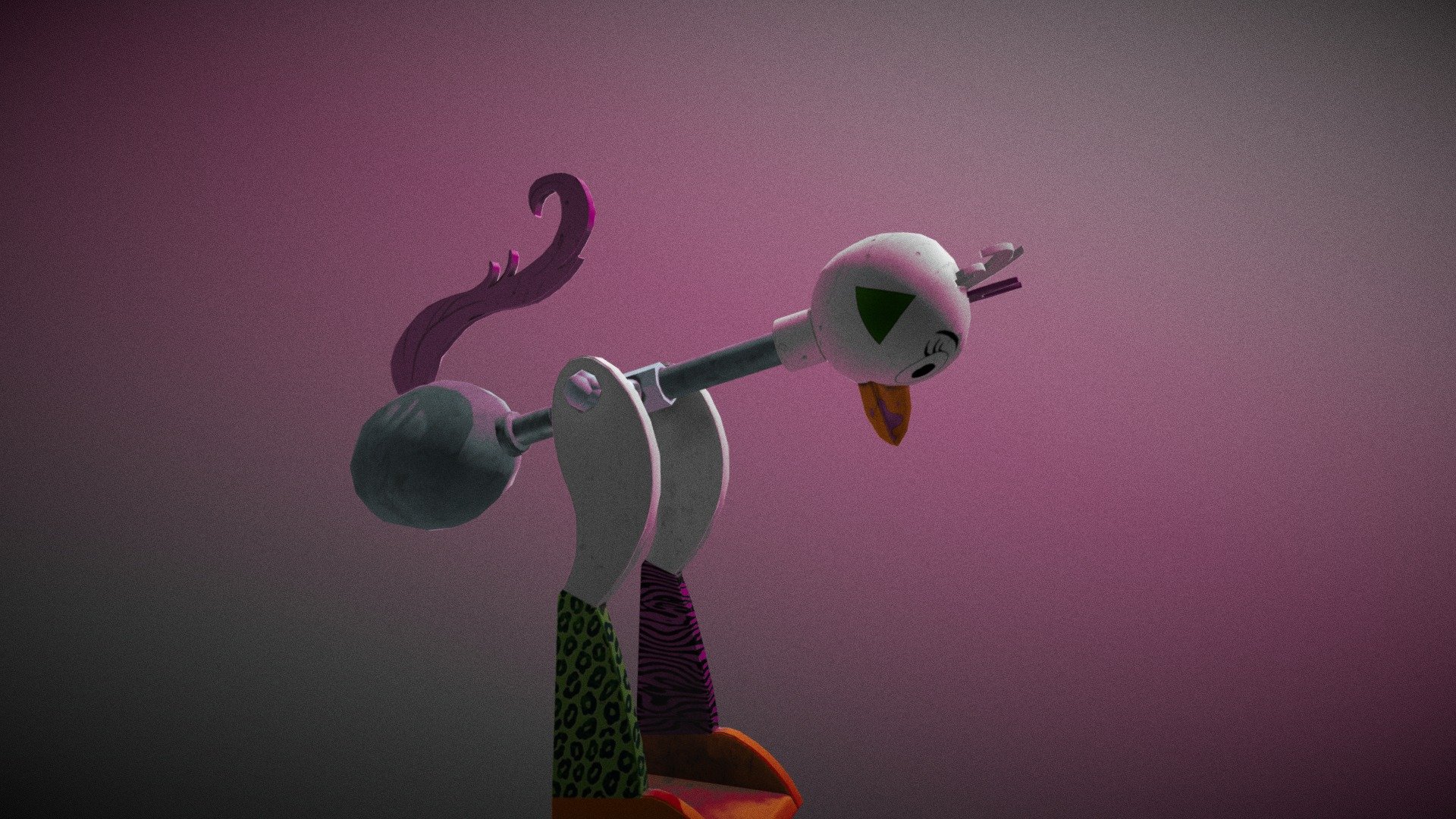 Chica Feeder Drinking Bird Thing + Animation - Download Free 3D model ...