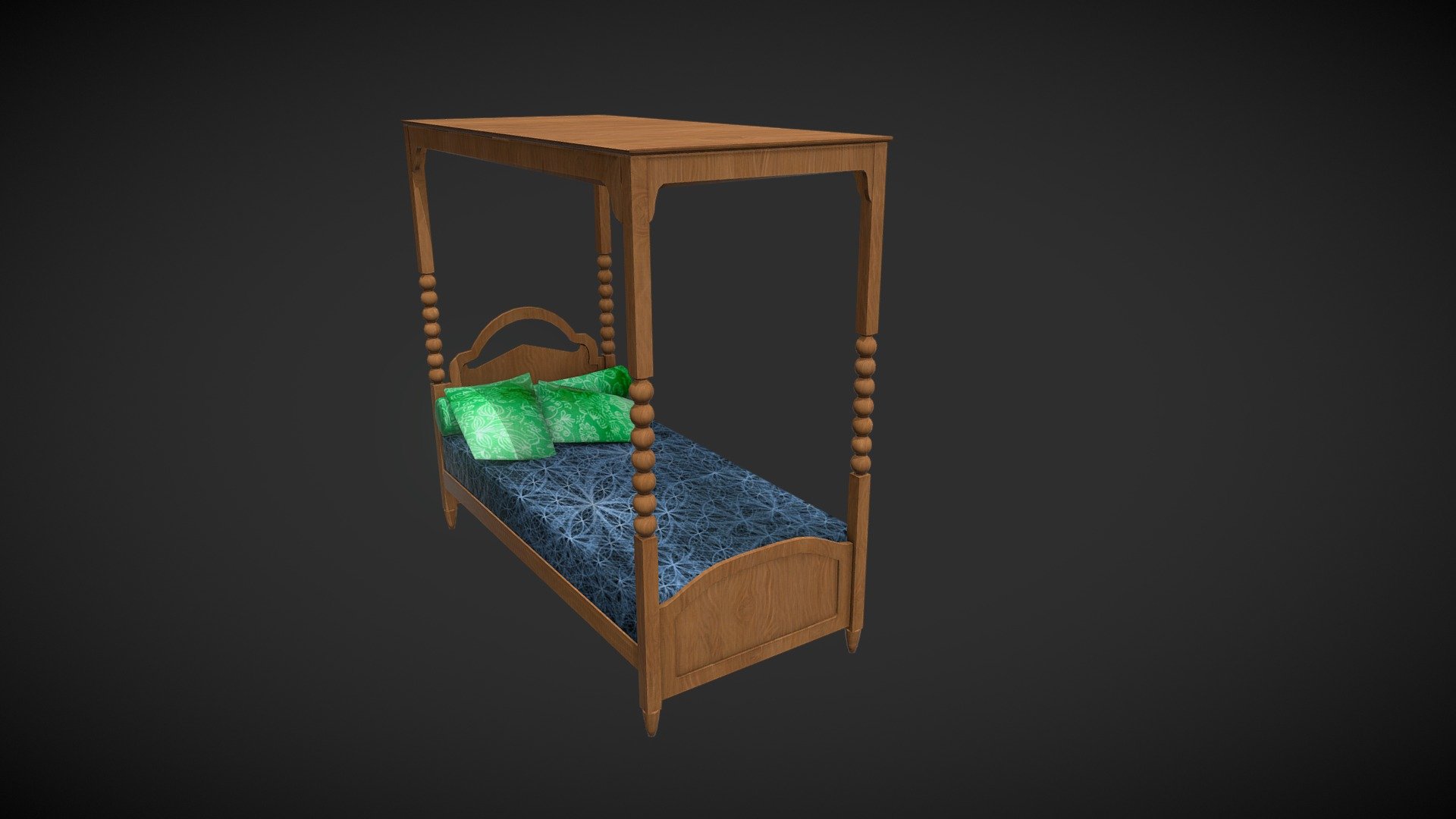 Bed 3 - 3D model by khanhlam [d09d736] - Sketchfab