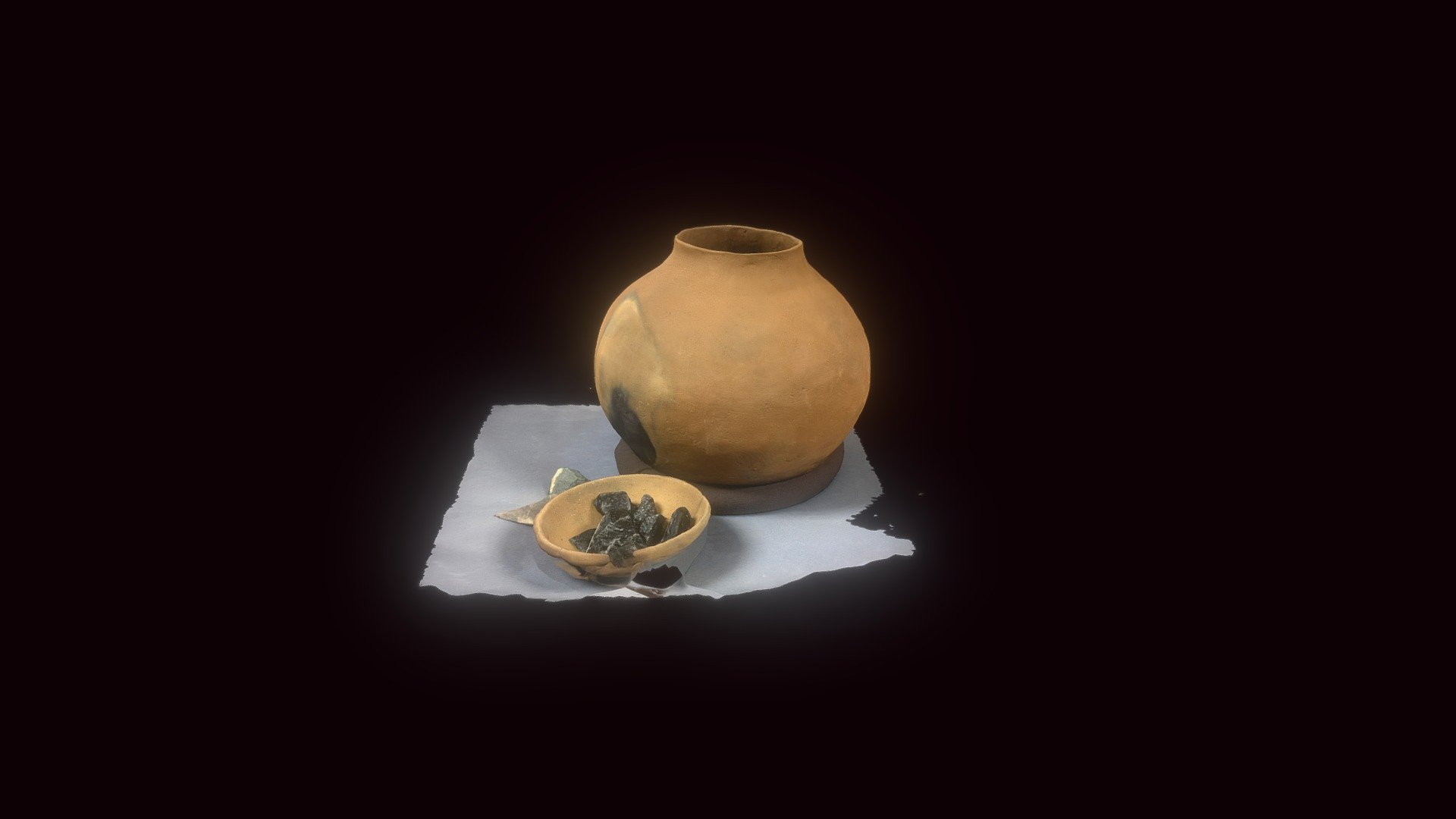 Pottery Archeaology Center - 3D model by FranklinQ [d09e4db] - Sketchfab
