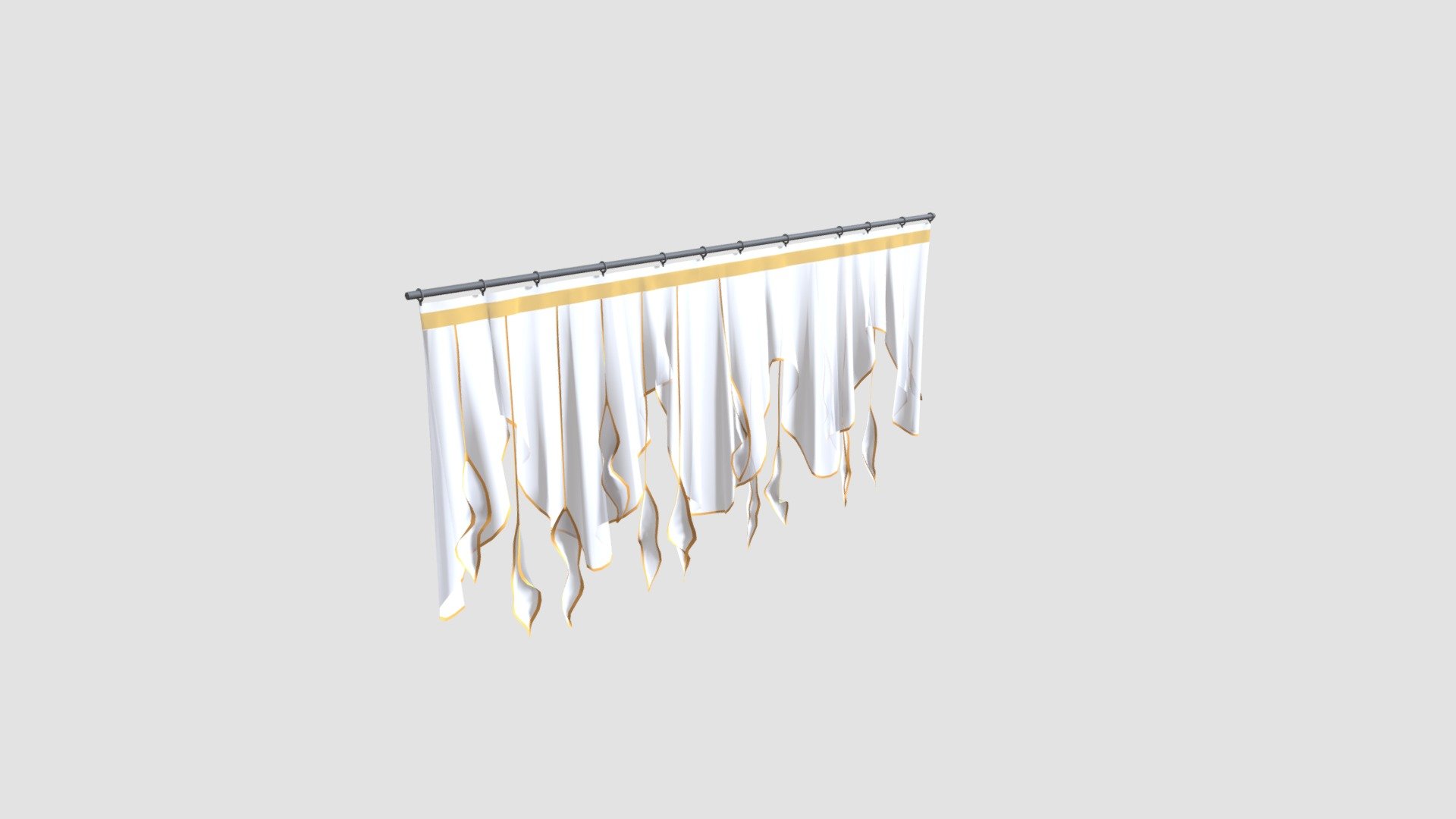 curtain - Buy Royalty Free 3D model by Evermotion [d09f1a3] - Sketchfab ...