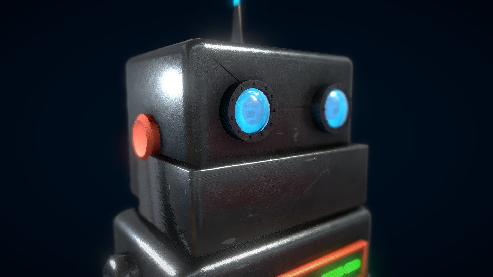 Robot-Ryle-3000 - 3D model by MakerRandom (@Unit299e) [d09fb61] - Sketchfab