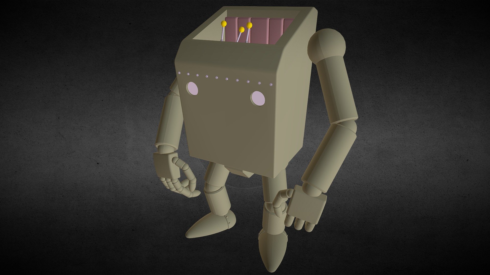 Robonoid - 3D model by COSEDIMARCO [d0OcrzO] - Sketchfab
