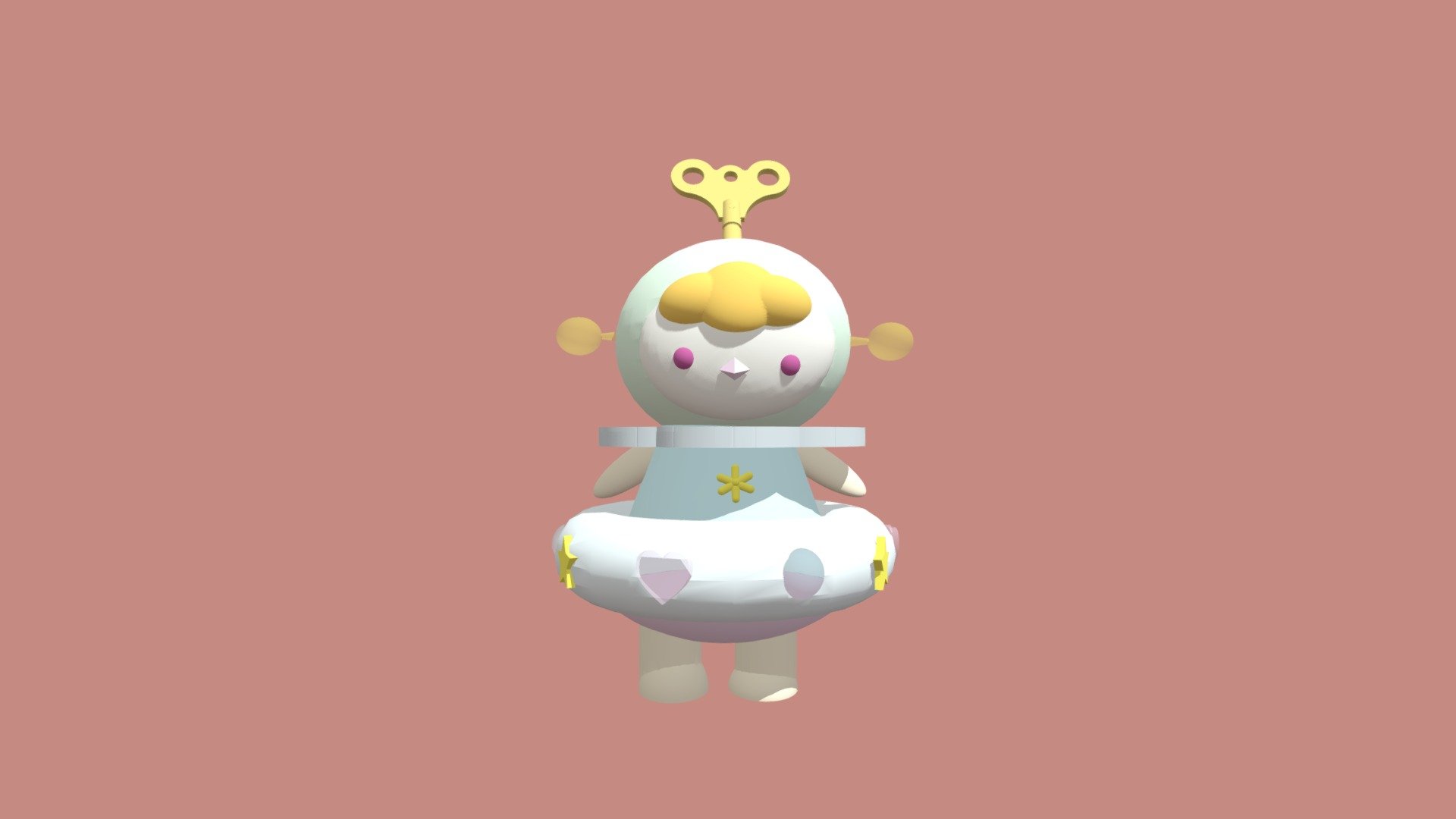 《Pucky》 - 3D model by yaxuan0202 [d0a16ab] - Sketchfab