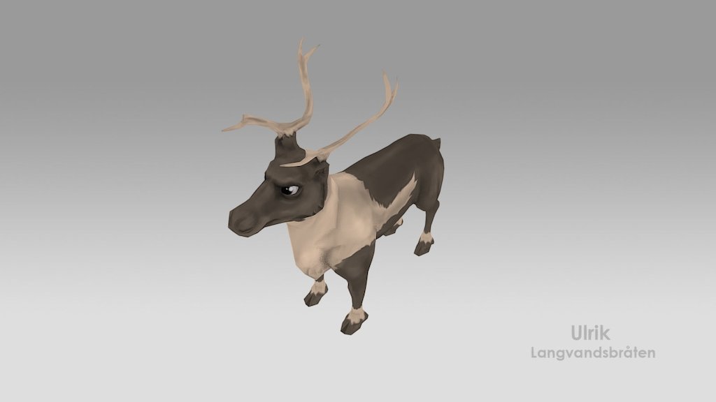 Low Poly: Reindeer - Anim Test - Download Free 3D model by Ulrik ...