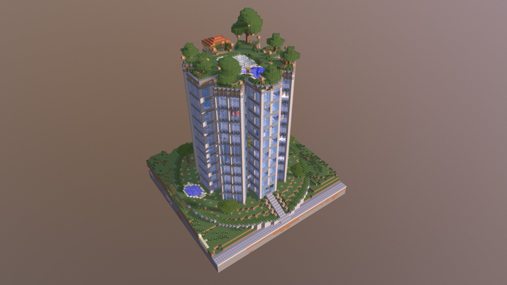 Andrew Hotel Obj - 3D model by Elizaveta.Samorodskih [d0a23e9] - Sketchfab
