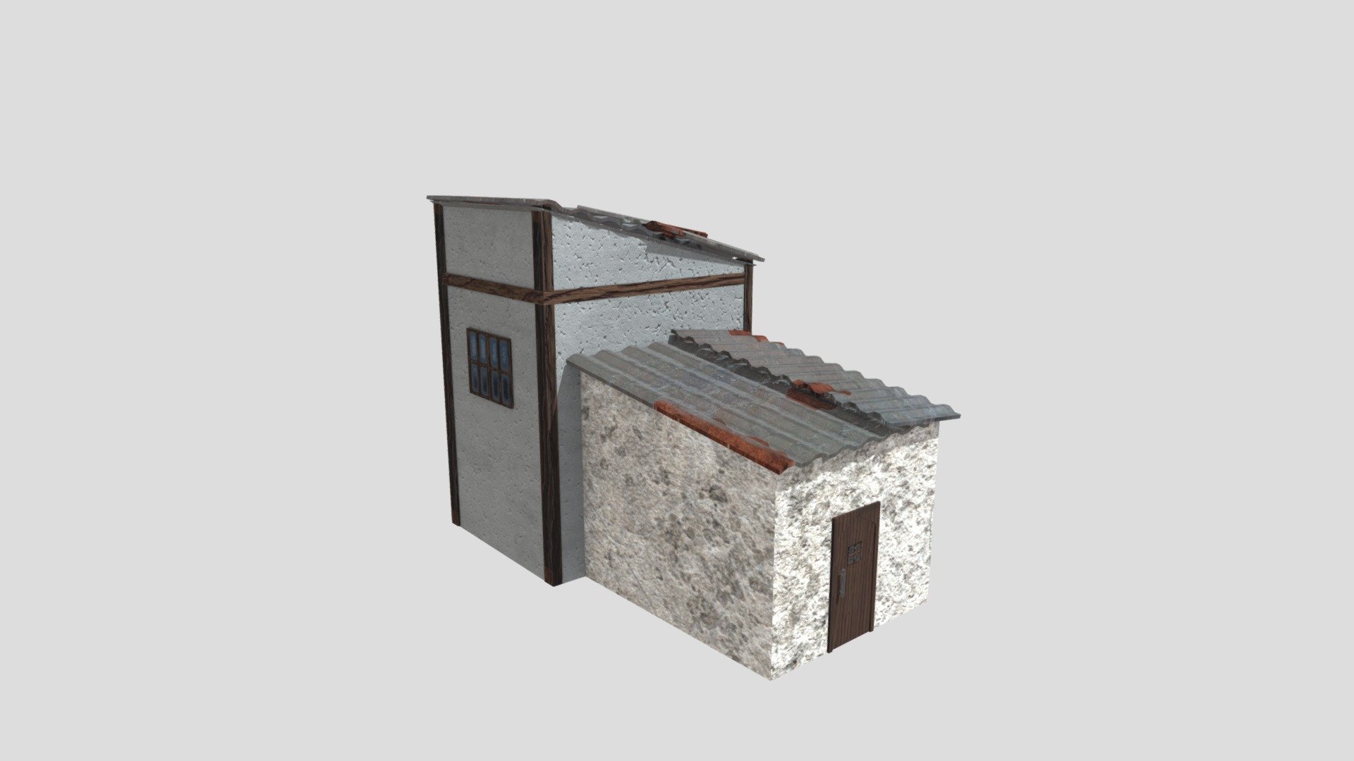 House With Iron Roof - Download Free 3D model by maiseymiller27 ...