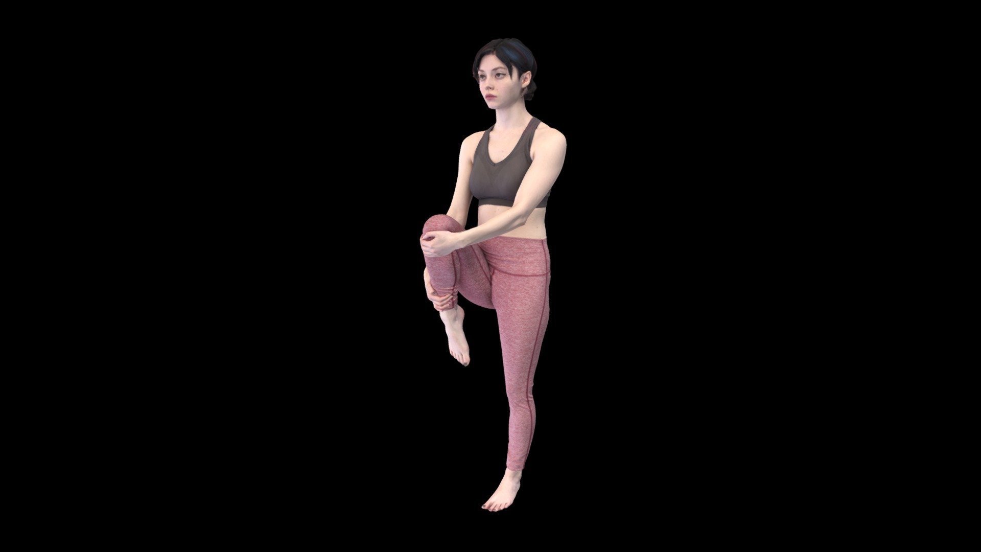 Female Scan - Amy Stretching Pose 34 - Buy Royalty Free 3D model by ...