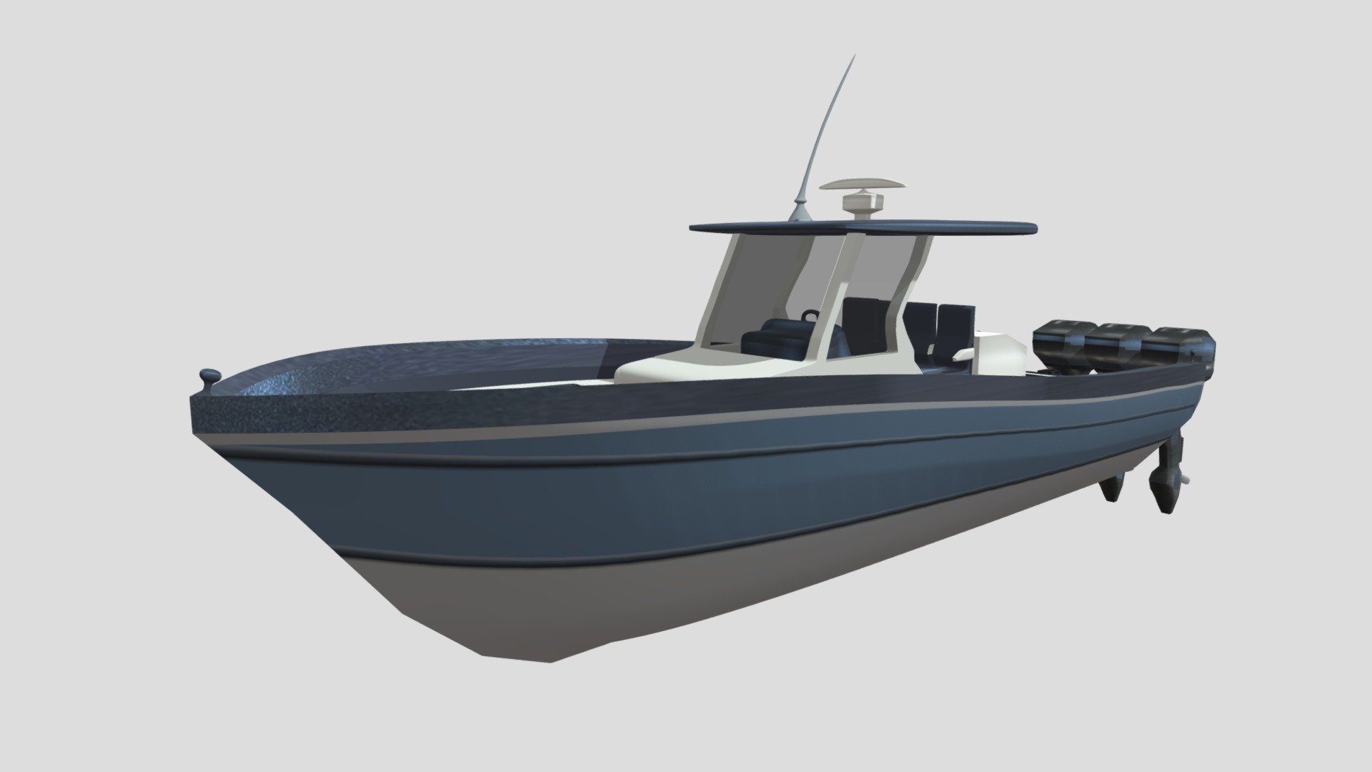 Fast Boat 30 - Download Free 3D model by gogiart (@agt14032013 ...