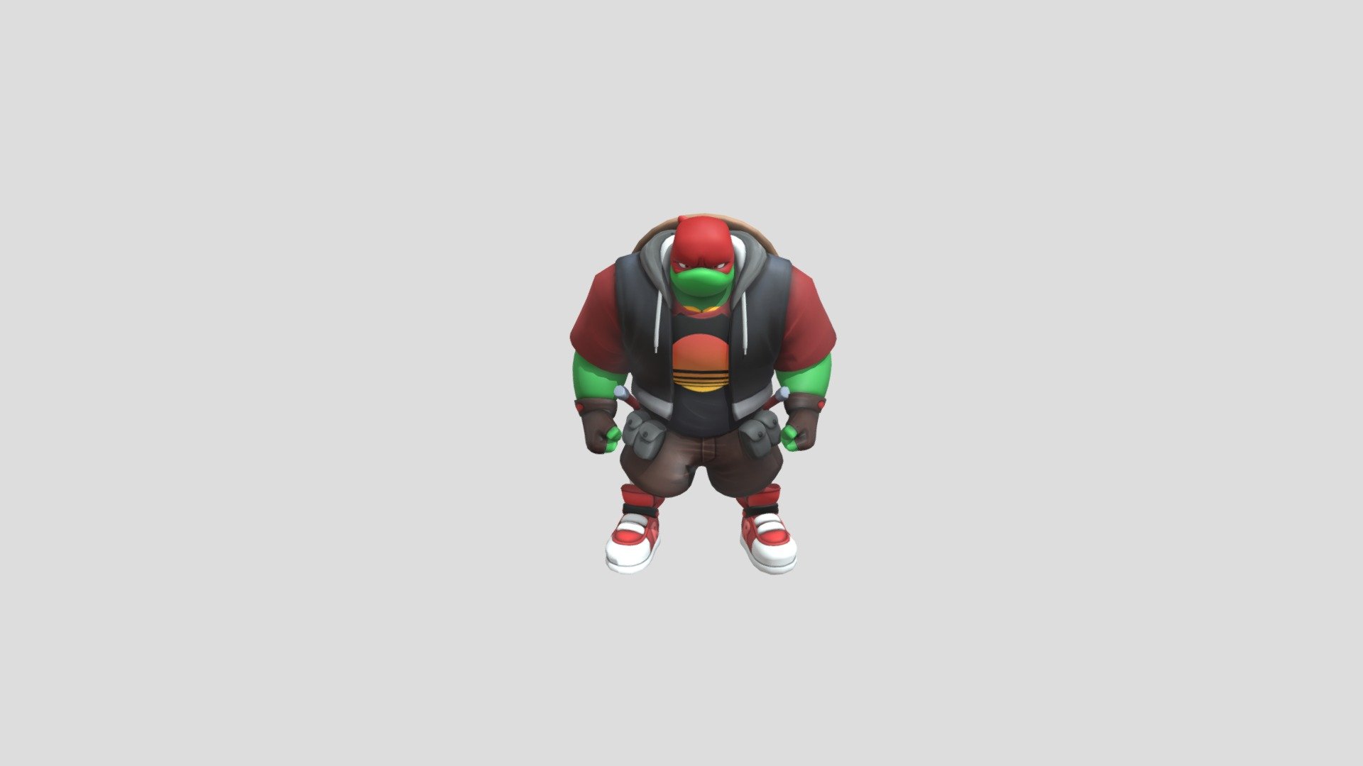 Raph Animation - 3D model by red1m3n [d0a56ab] - Sketchfab