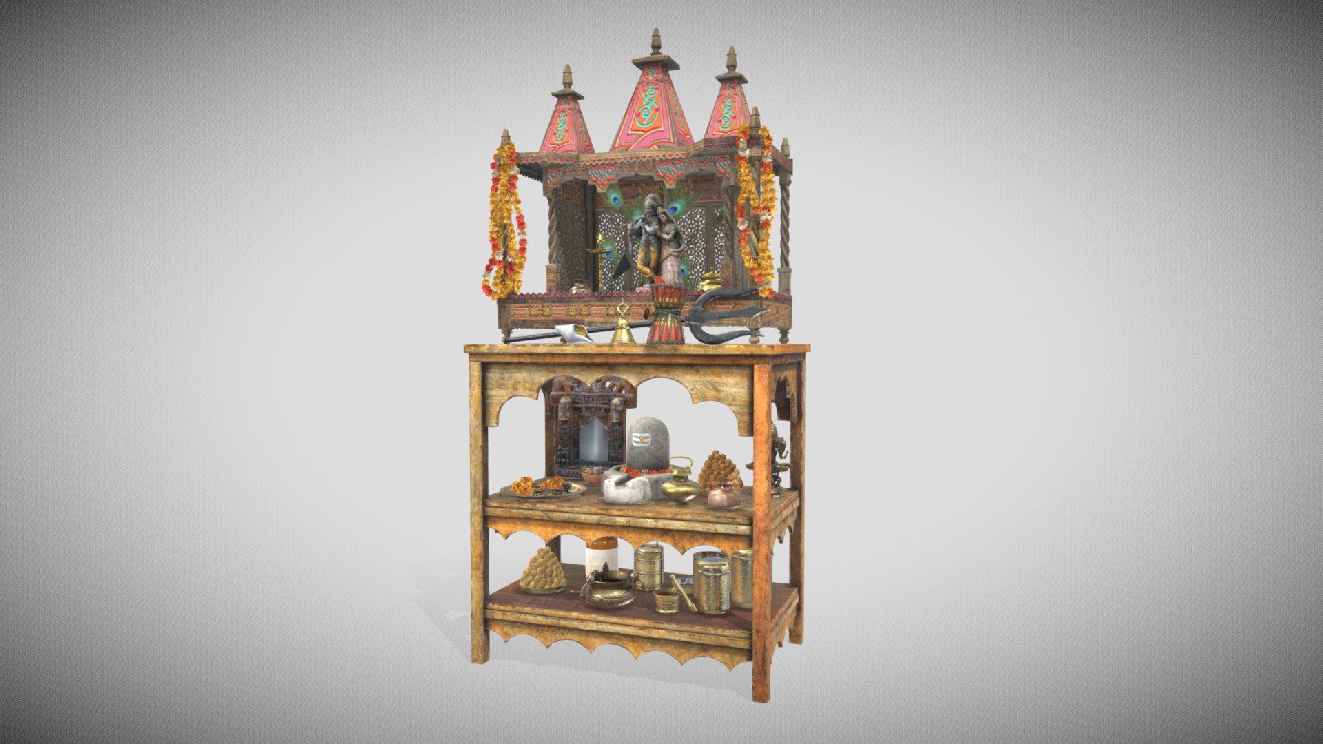 Puja Compilation - Buy Royalty Free 3D model by Francesco Coldesina ...