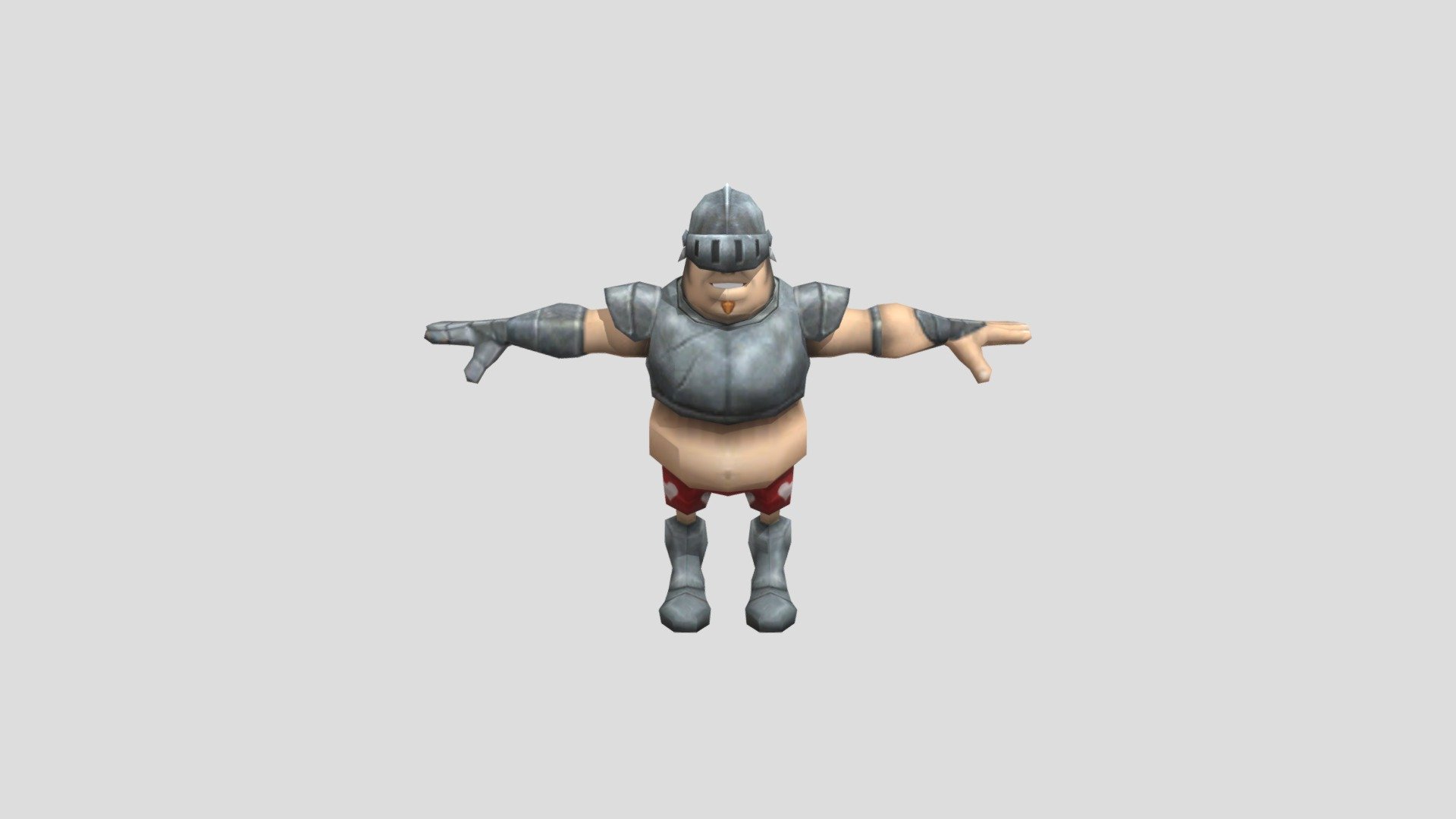 fat knight - Download Free 3D model by Kyle.withem [d0a70e9] - Sketchfab