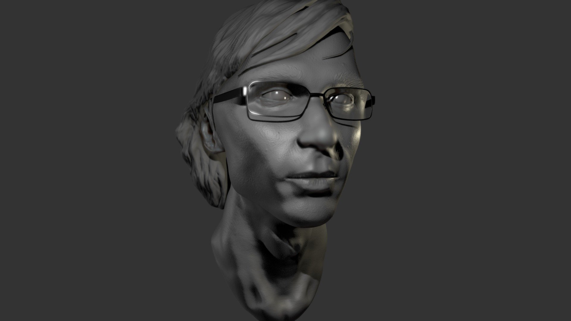 Self portrait sculpt - Download Free 3D model by Krogor [d0a7149 ...
