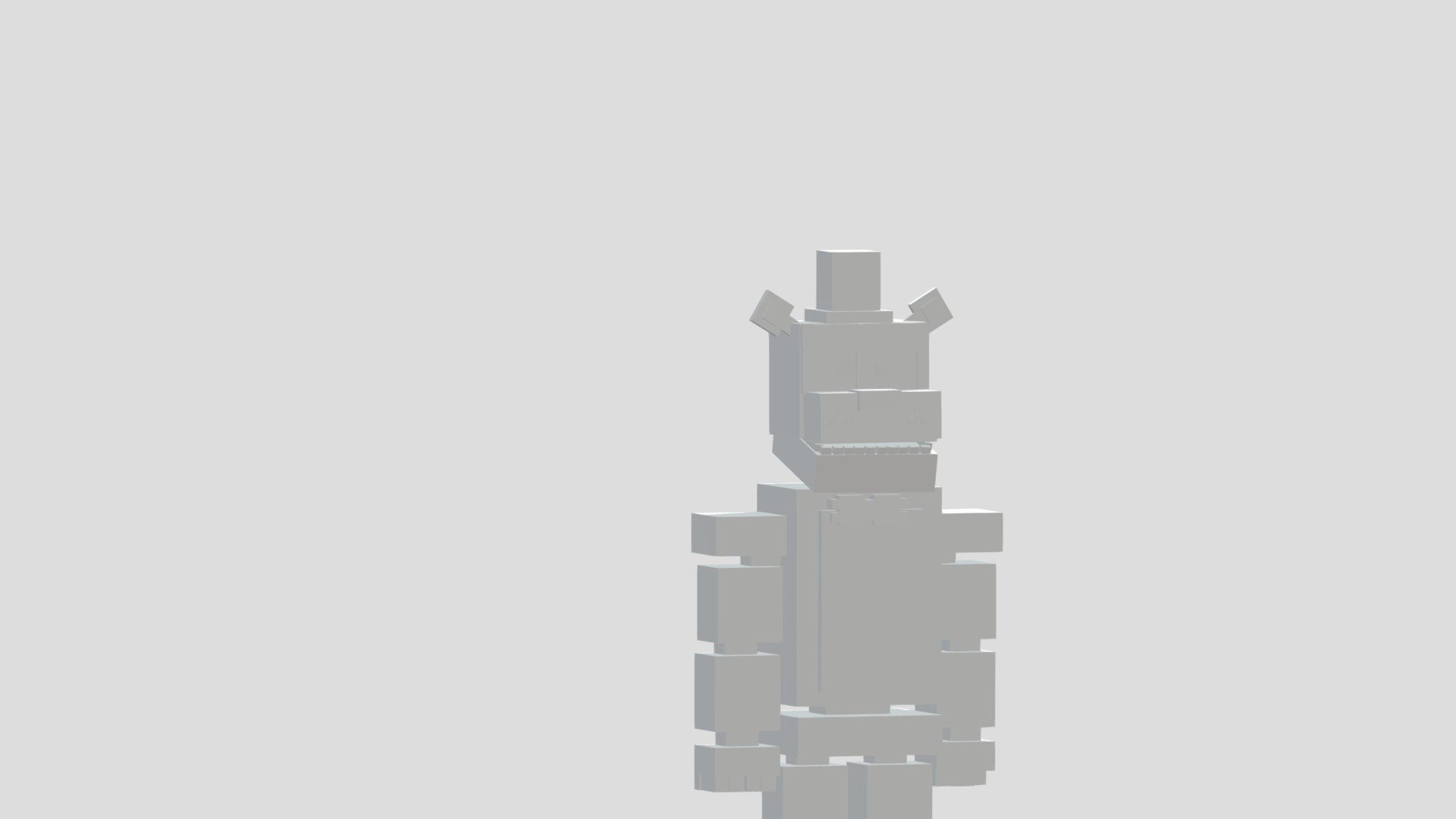 Minecraft Freddy Model - 3D model by Iangamez [d0a832b] - Sketchfab