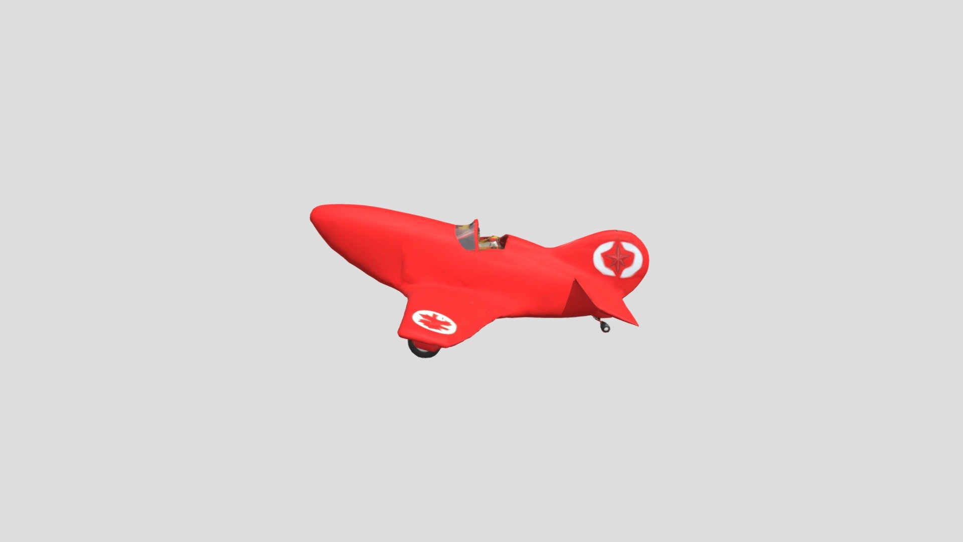 Red Star Jet - 3D model by jcdozoul [d0a8cbe] - Sketchfab
