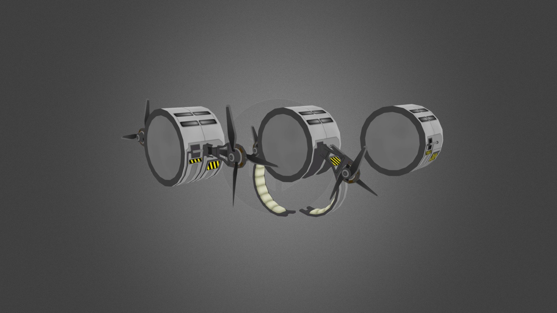 Compact Electric Propeller Assembly - 3D model by electronicfox ...