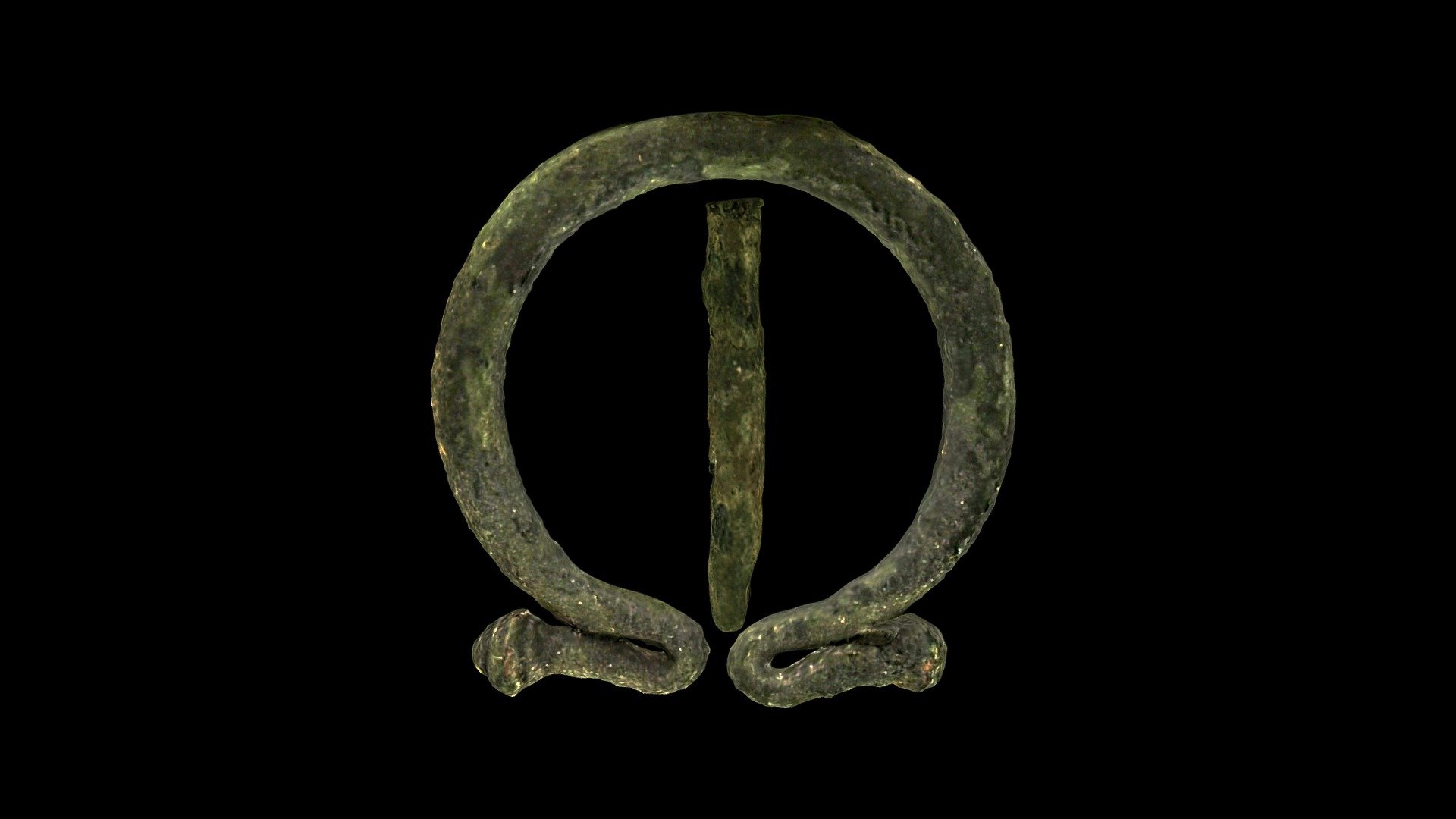 Fíbula anular en omega - 3D model by Catálogo Arqueolóxico Lucus ...