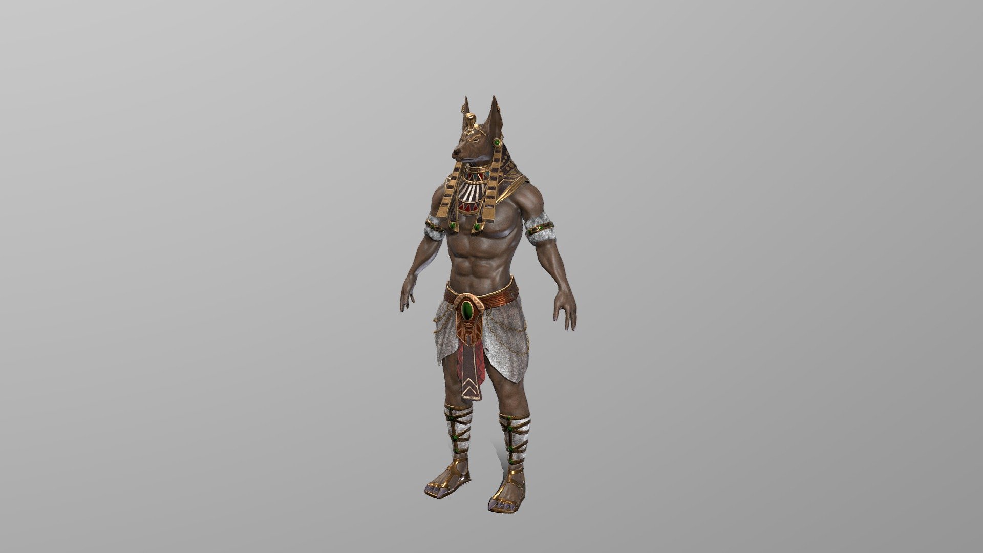 anubis - 3D model by nguyentrongtrinh.19.99 [d0aa70b] - Sketchfab